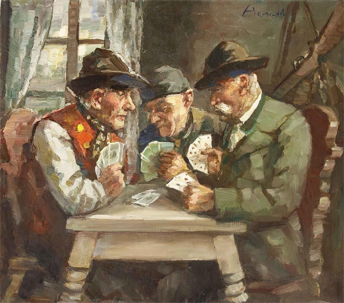 Harry Haerendel (1896-1991), Hamburger Genremaler,