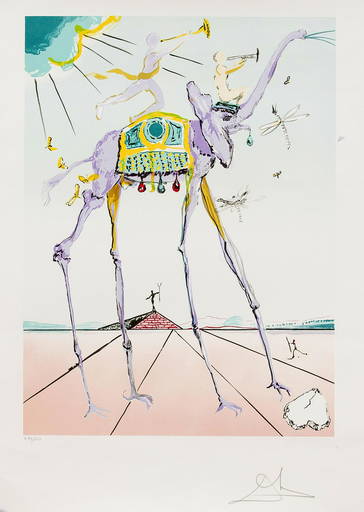 Salvador Dalã­ (1904 1989), ''celestial Elephant
