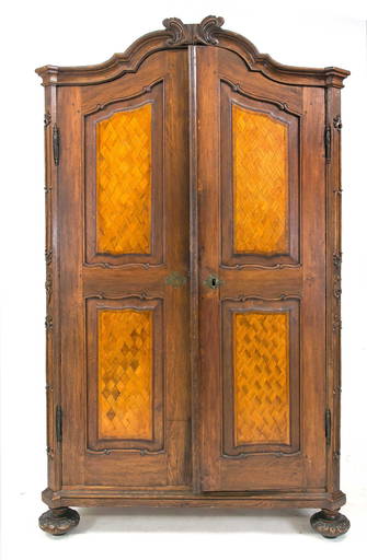 Closet, Baroque 18th Century, Oak B