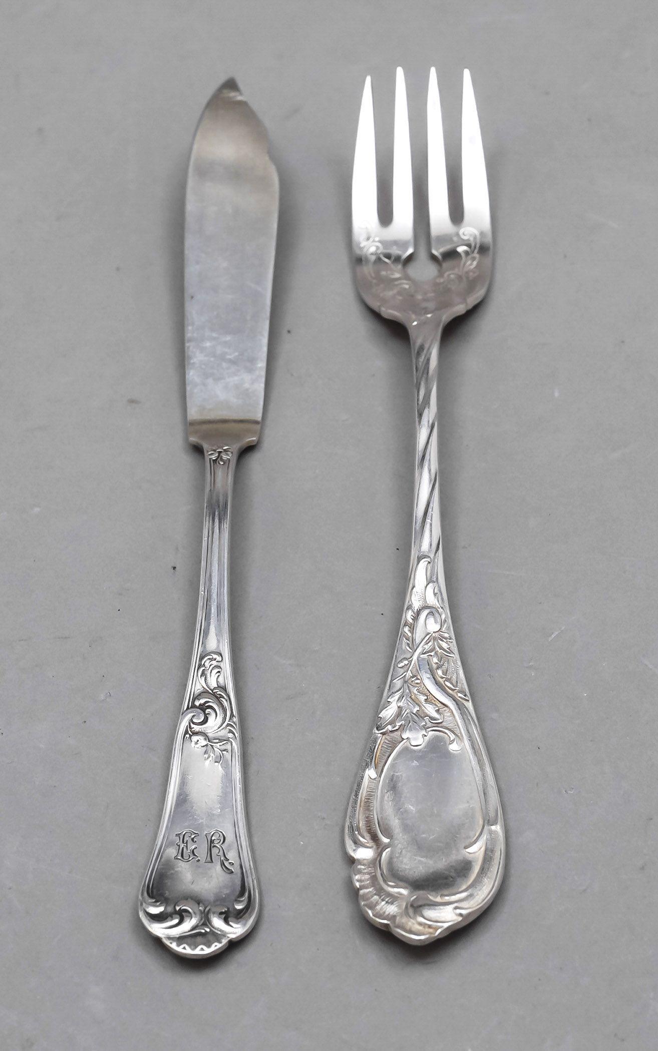 Fish Cutlery For Six Persons,