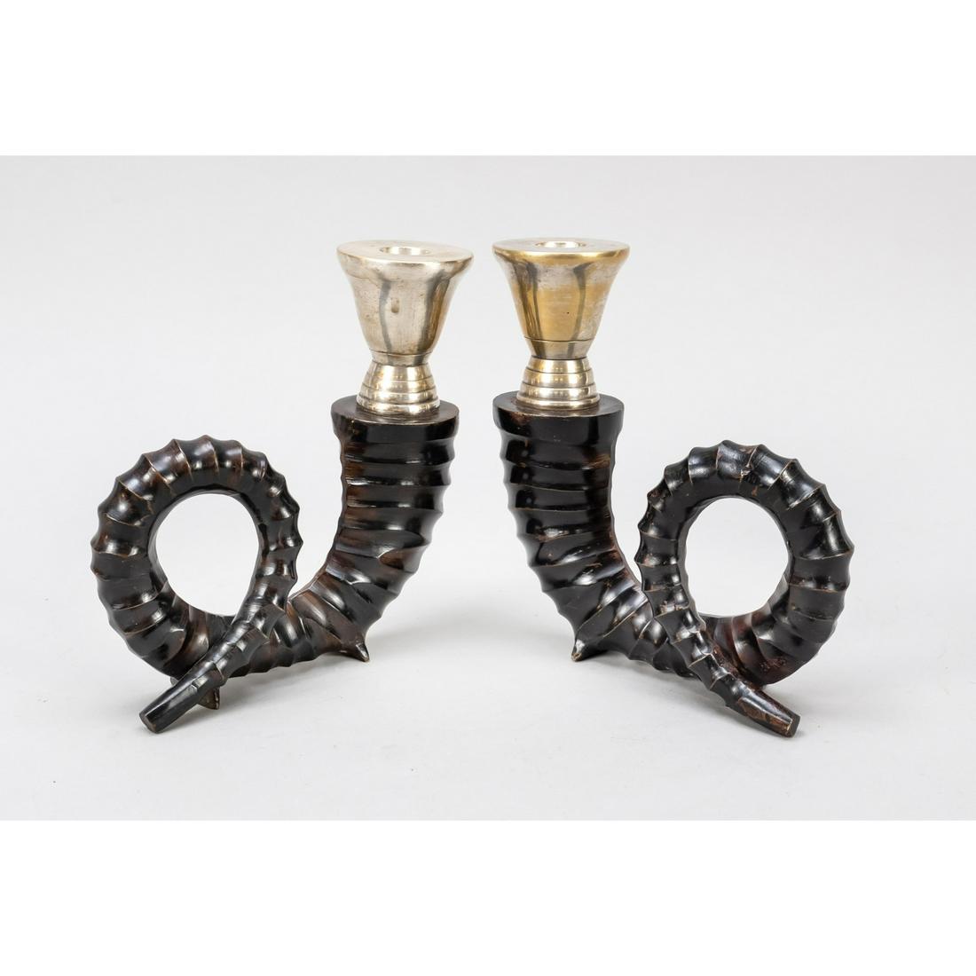 Two Unusual Candlesticks Of Th