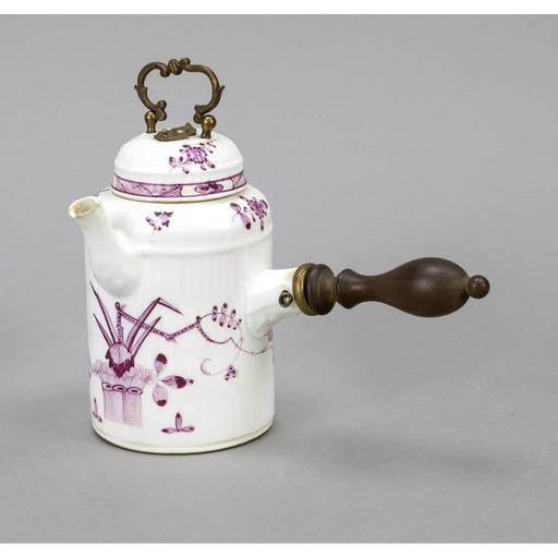 Chocolate Pot, Meissen, Mark 1817