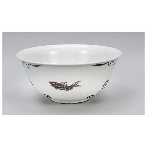 Large Porcelain Bowl, China, Porcel