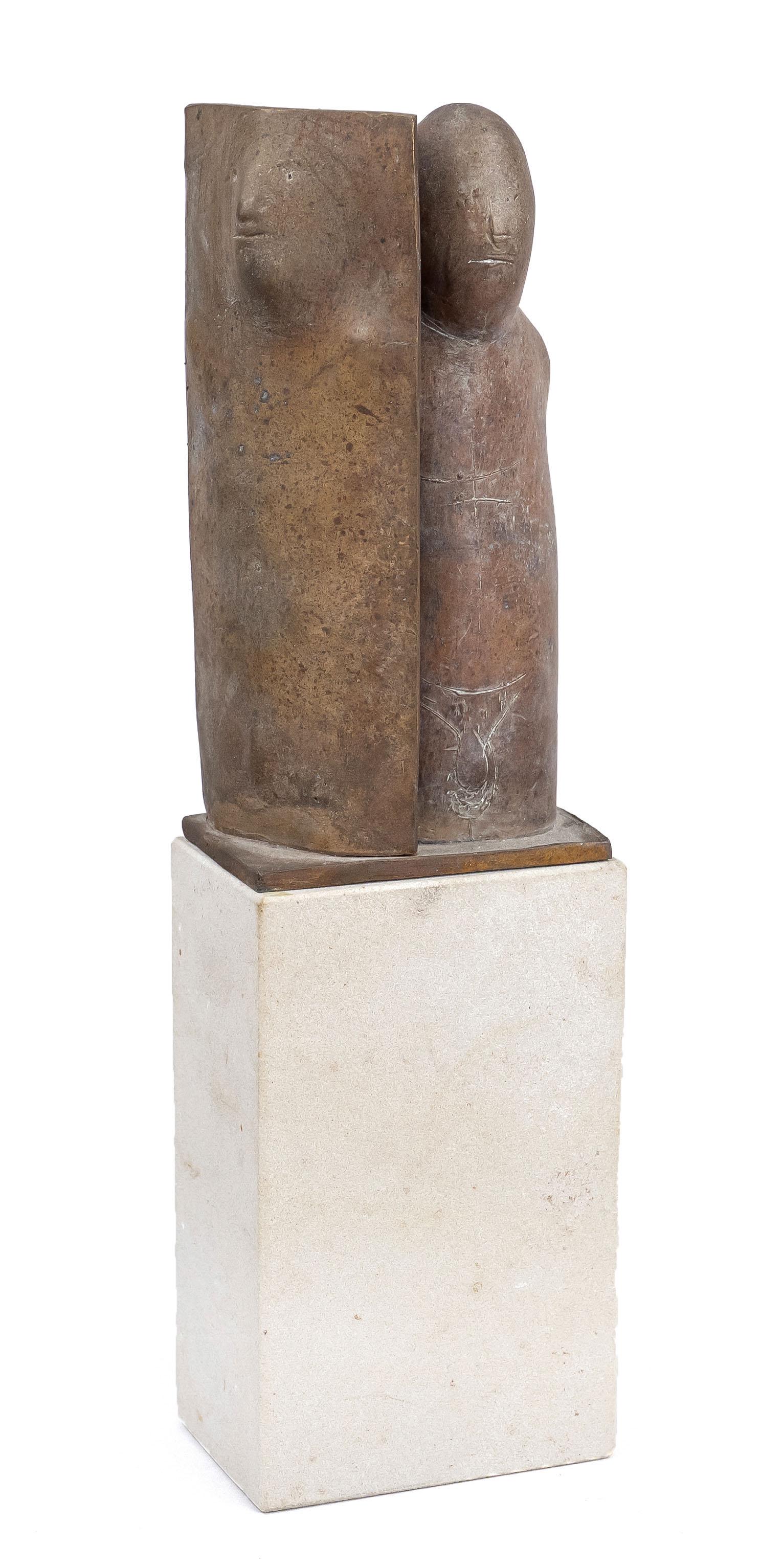 Otto, Waldemar. 1929 Petrikau/Poland - 2020 Worpswede. Proteus. 1990. bronze, rust brown (#9856 ...