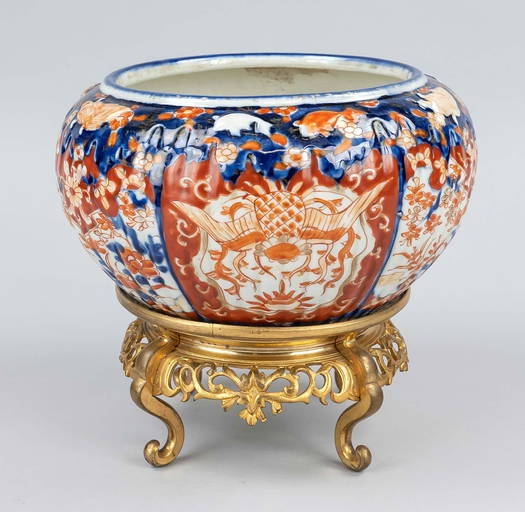 Imari Pot In The Shape Of An A