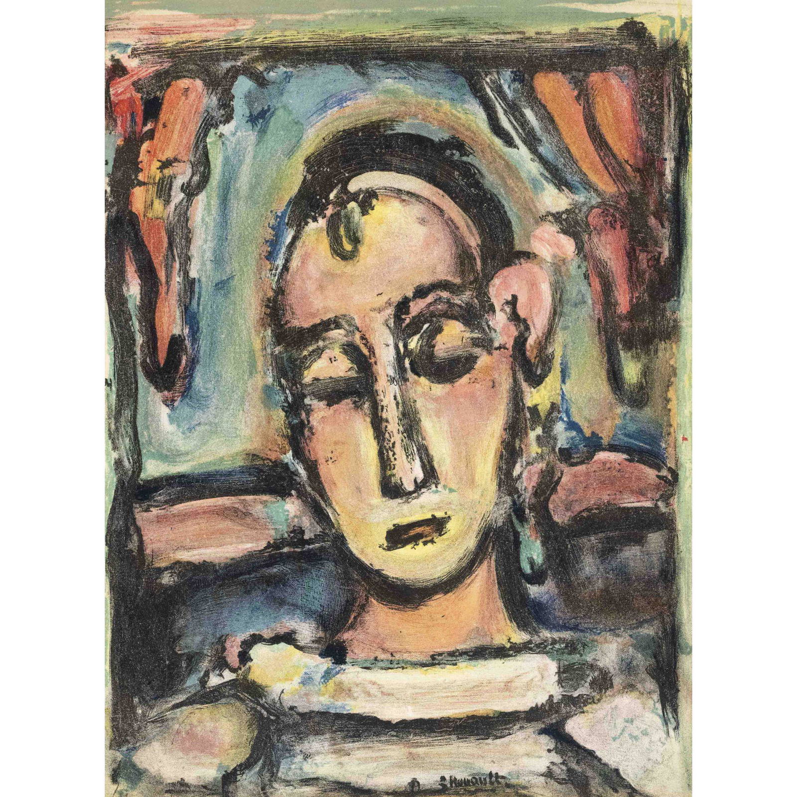 Georges Rouault (1871-1958), ''tãªte Auction