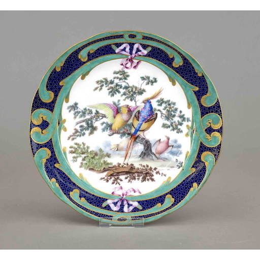 Decorative Plate, Sevres, France, Year