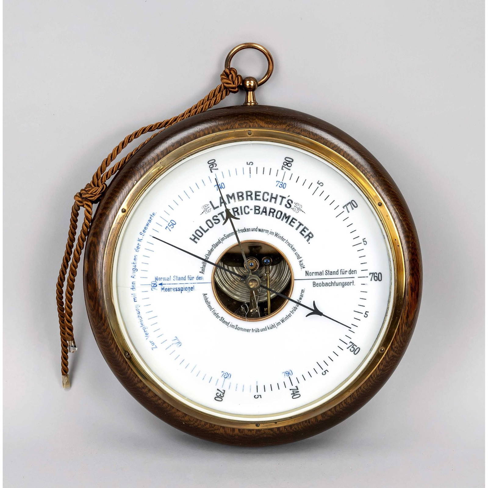 Barometer For The Wall, 1st Half Auction