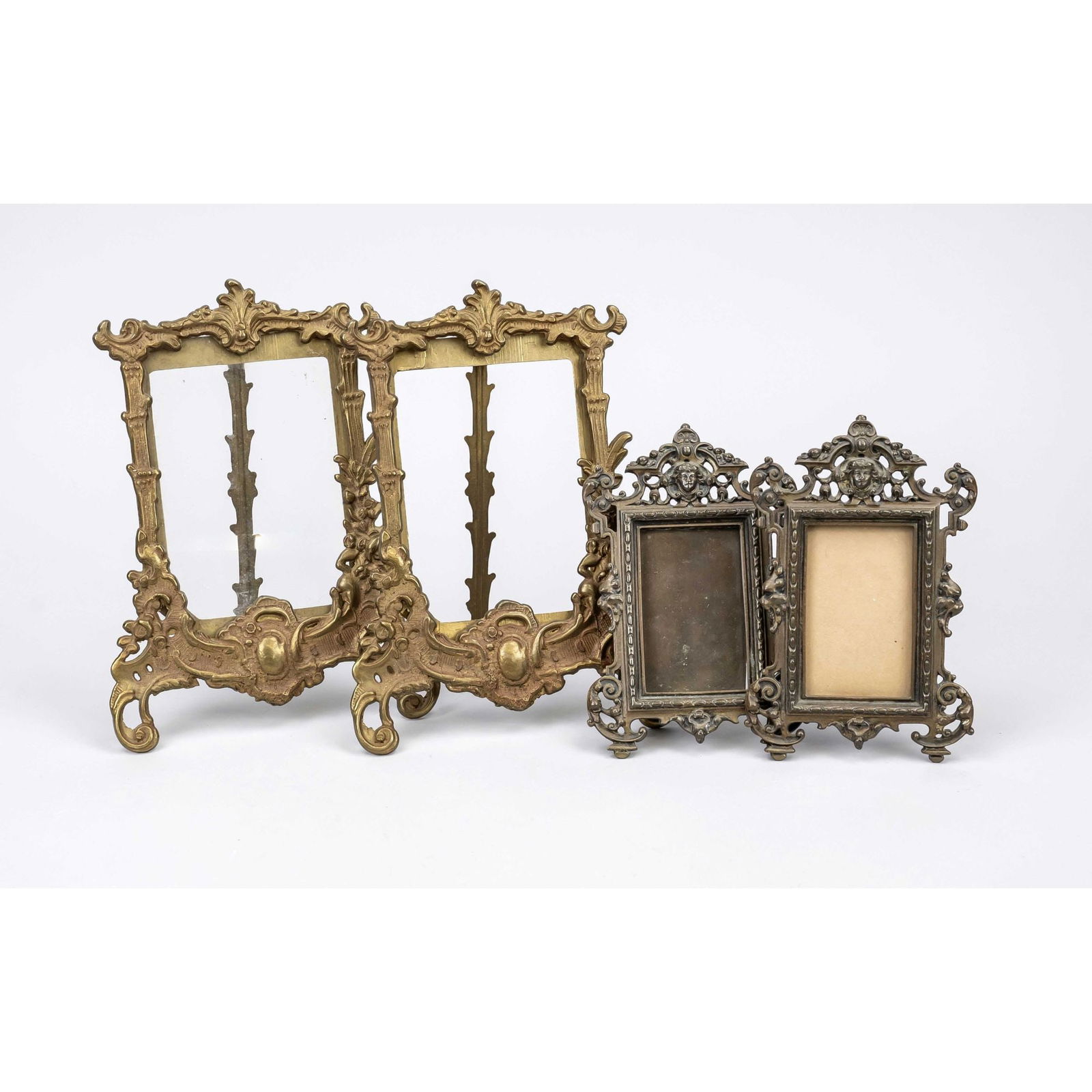 2 Pairs Of Statue Frames, Late 1 Auction
