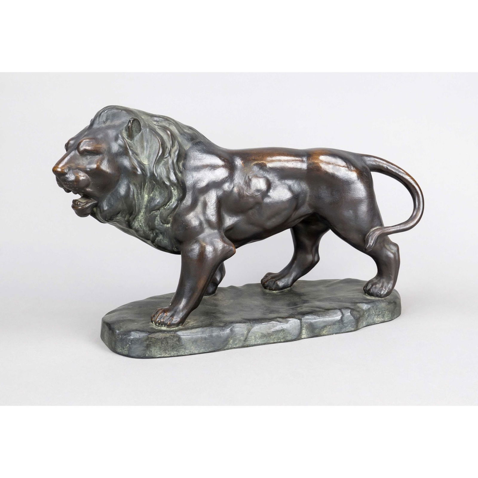 Striding Lion, Terracotta, Design Auction