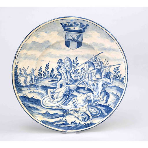Faience Plate, Holland 19th Centur