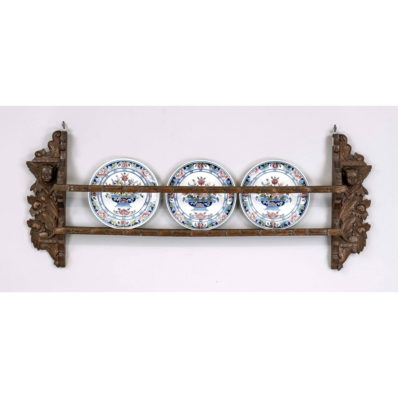 Plate Rack With 3 Plates, Holland, Auction