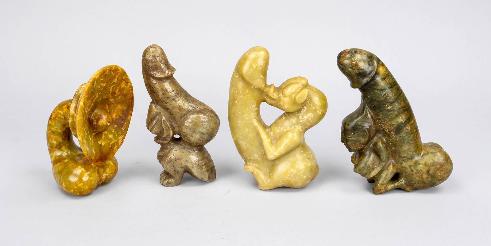 4 Phallic Objects, Different Periods, Auction