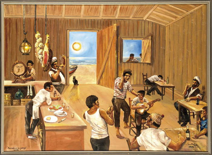 Sign. Juan Matias, Span. Figuren Und Genremaler 2. H.