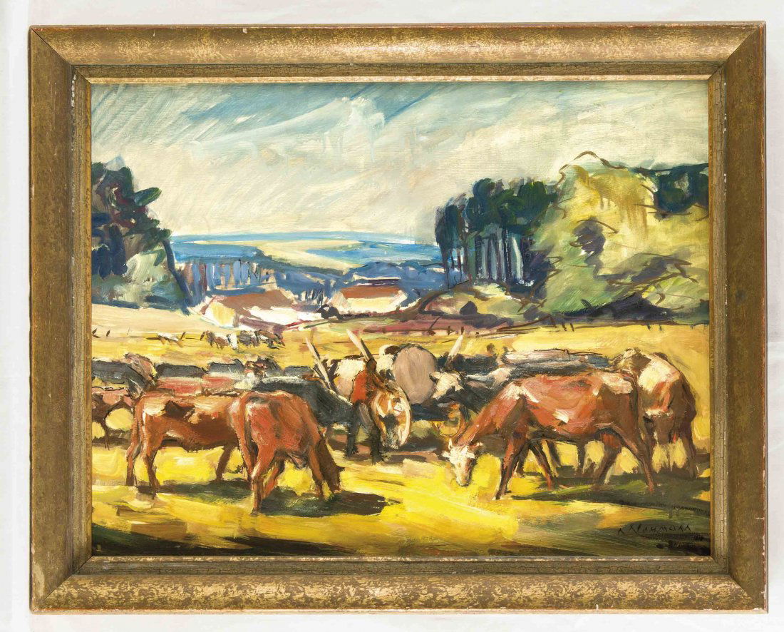 Neumann, Karl, (1891-1985), Tier- und Landschaftsmaler,