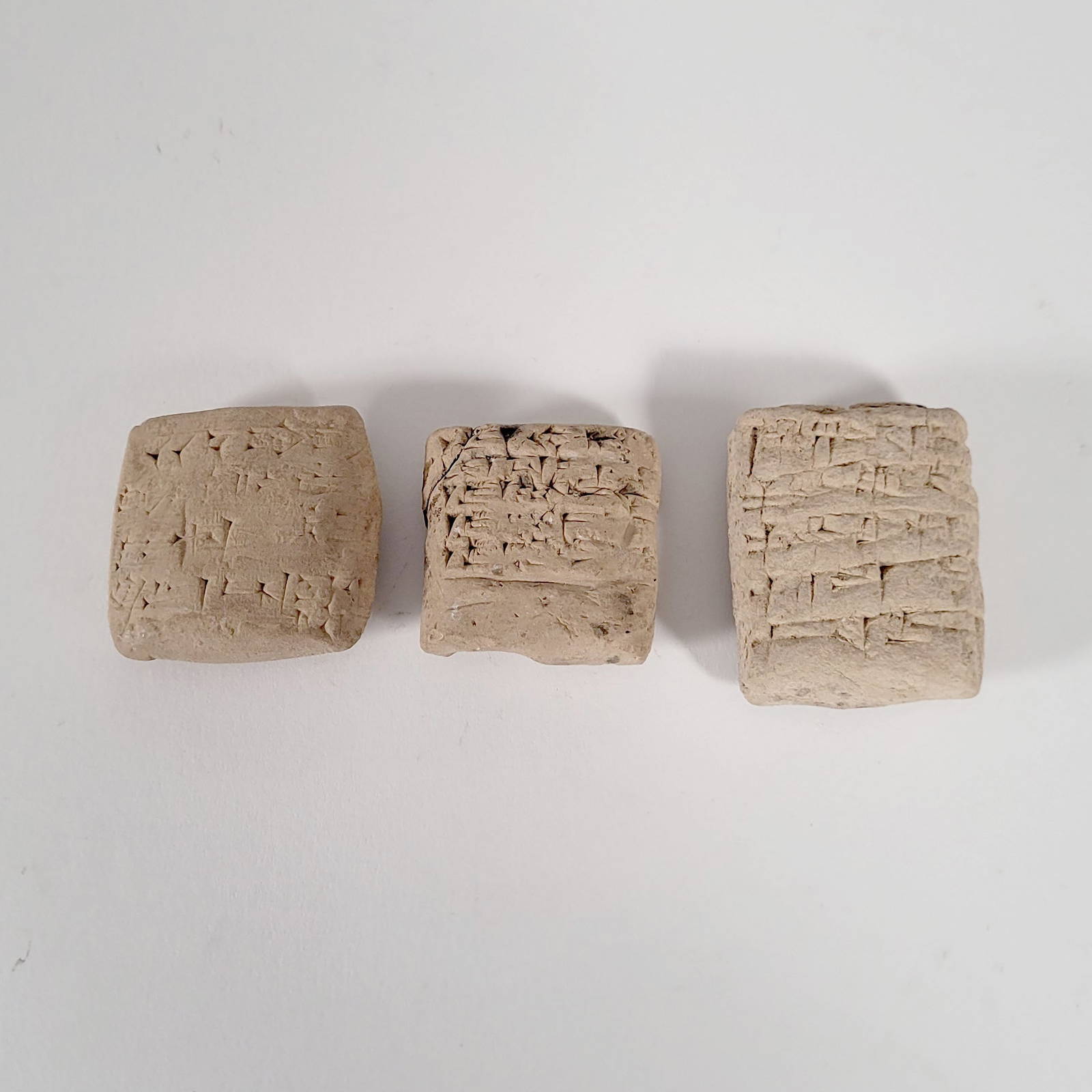Lot Of Neo Syrian/neo Babylonian Cuneiform Tablets Auction