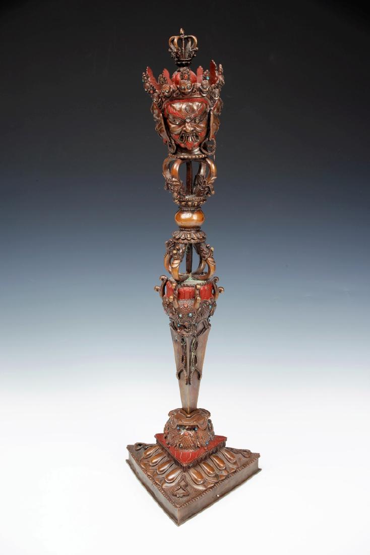 Ghost Dagger (phurbu) With Stand