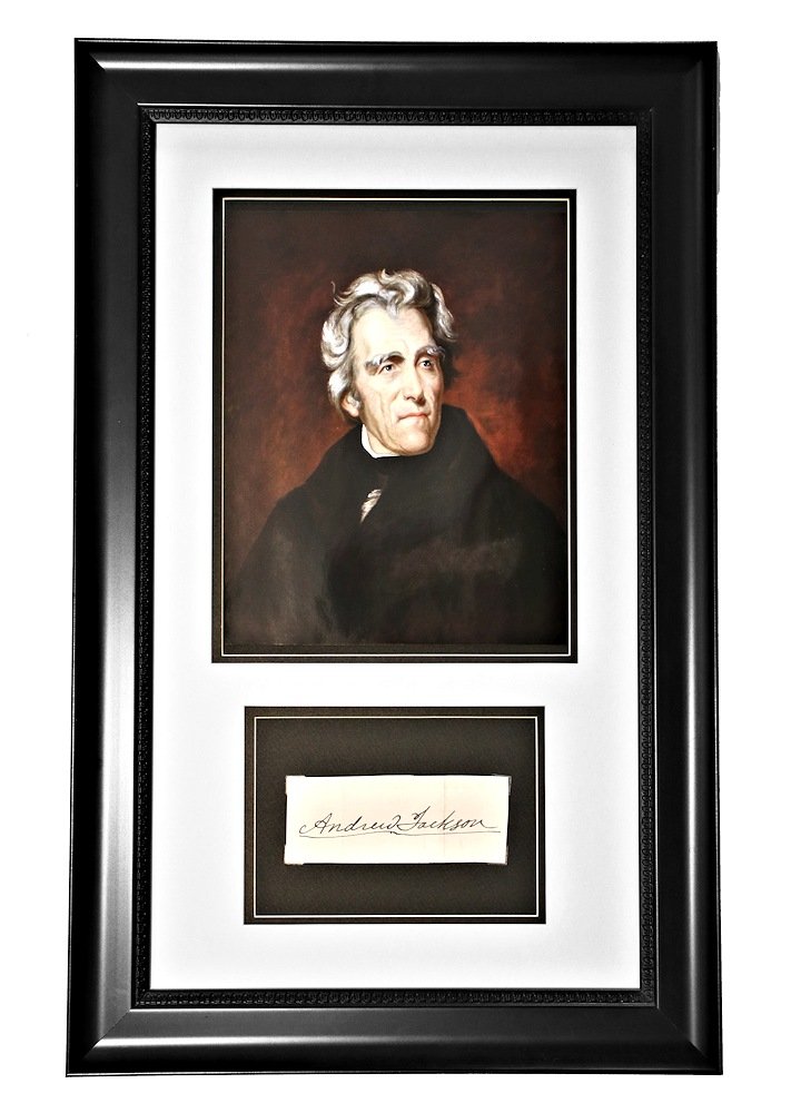 Andrew Jackson / Presidential Signature Autogrpah