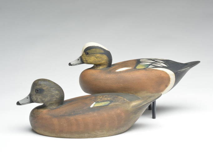 Pair Of Widgeon, Ken Anger, Dunnville, Ontario.