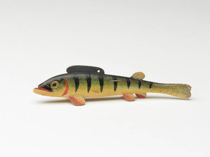 Perch fish decoy, Oscar Peterson, Cadillac, Michigan, - Apr 30, 2021 ...