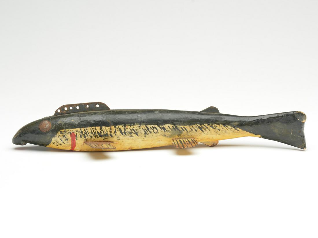 Sucker fish decoy, Jesse Ramey, Cadillac, Michigan, (#0392) on Aug 07 ...