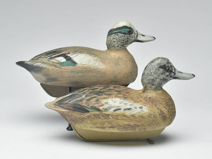 Pair Of Widgeon, Ben Schmidt, Detroit, Michigan, 2nd Quarter 20th Century.