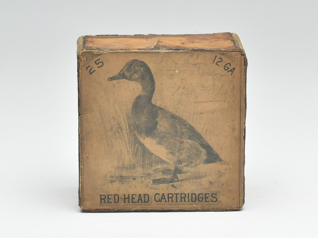Very Rare Two Piece Shotgun Shell Box, Chamberlain Manufacturing.