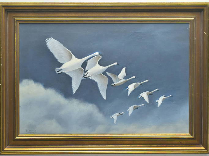 Lem Ward, Oil On Canvas.