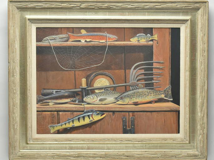 Jim Foote (1925 2004), Oil On Board.