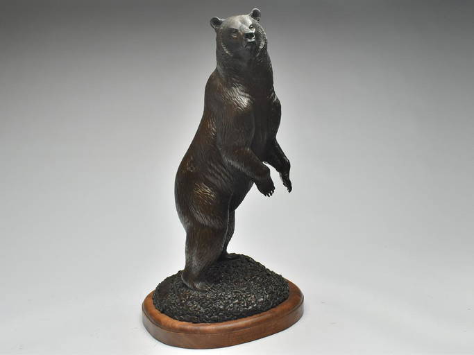 Gerald George Balciar (b.1942), bronze, artist proof. (#0070) on Feb 04 ...