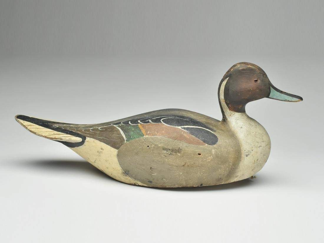 Pintail Drake, Ward Brothers, Crisfield, Maryland, Circa 1930. Auction