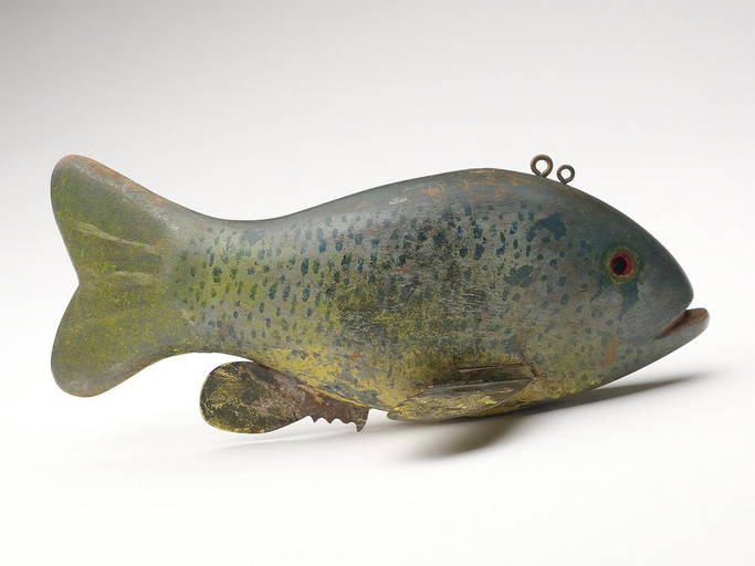 Bluegill Fish Decoy, Hans Janner, Mt Clemens, Michigan, 2nd Quarter ...