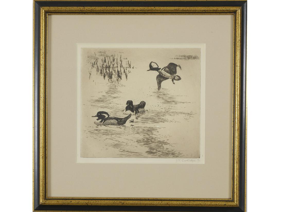 Three Etchings, John Templeman Coolidge, Jr. (1888-1984). Auction