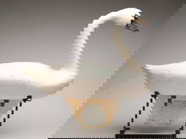 Capt. Vernon Bryant Black Swan Decoy