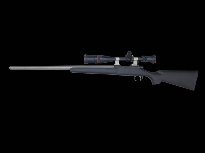 Custom Remington Model 700 Rifle With Tooley Custom Rifle Barrel And ...