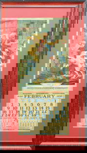 Peters Cartridge Company 1927 Calendar. Auction