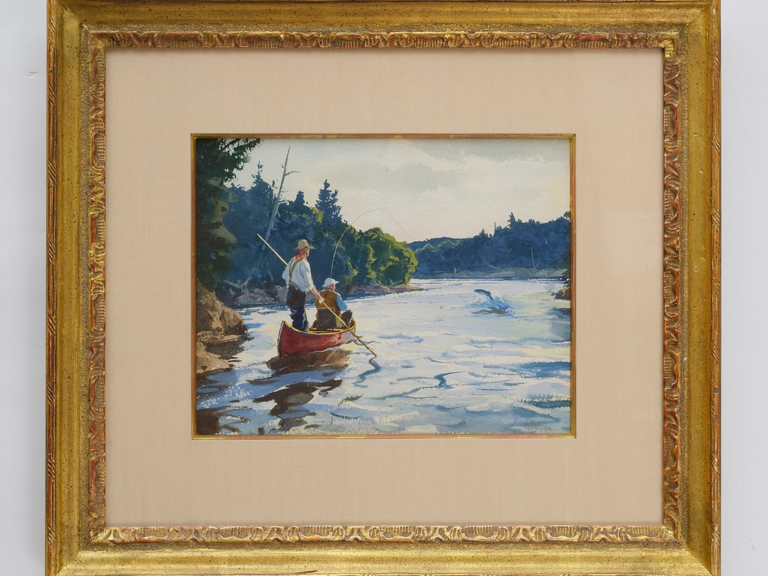 Ogden Pleissner (1905-1983), Watercolor. Auction