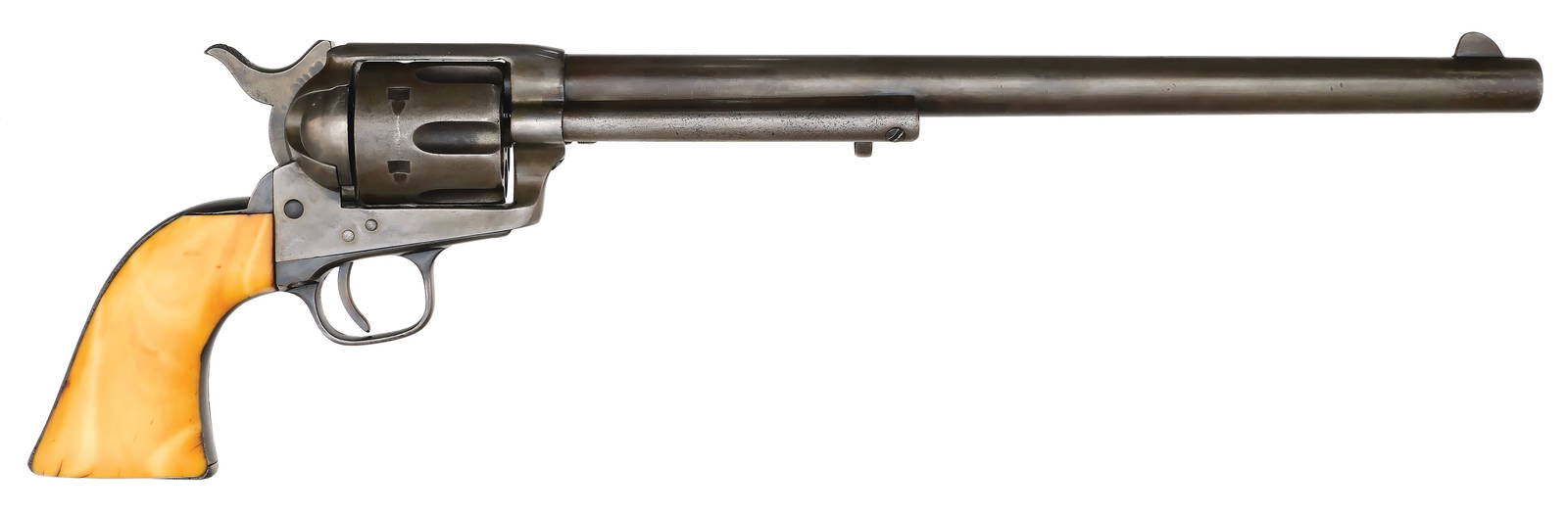 Super Cool Antique Colt Single Action Army "buntline" Custom. Auction