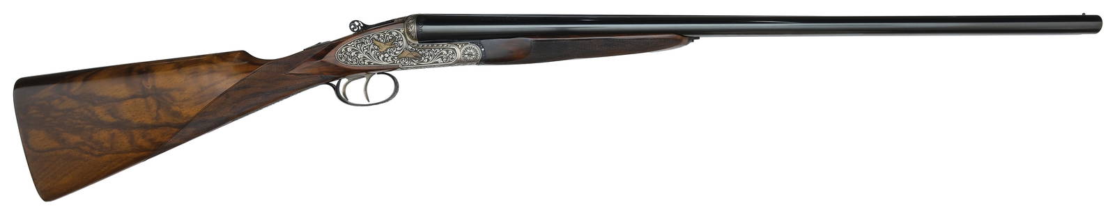 Superb Fracassi Engraved Stefano Lucchini 12 Gauge Game Gun With Case ...