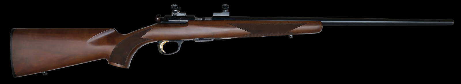 Near Mint Browning T-bolt Rifle With Box And Scope. Auction