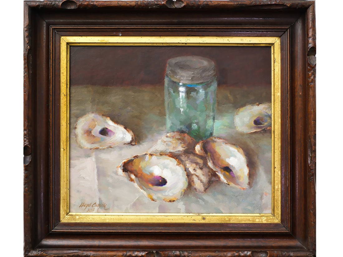 Lloyd Cargile (b.1938), Oil On Board. Auction