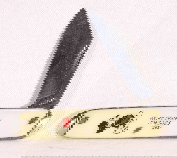 912: Mickey Mouse/1933 Worlds Fair Pocket Knife:NETTE