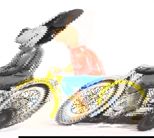 949: RARE LINEMAR Mickey Mouse Motorcycle: NETTE