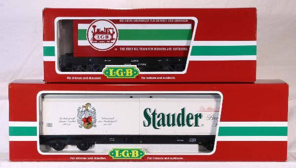 Nette 2 Lgb Bogey Truck Freight Cars