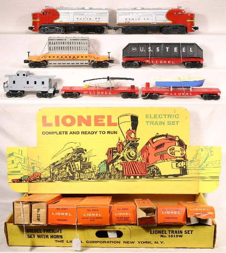 Nette Boxed Lionel Set 1619w