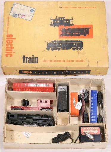 Nette Boxed Marx Allstate Train Set