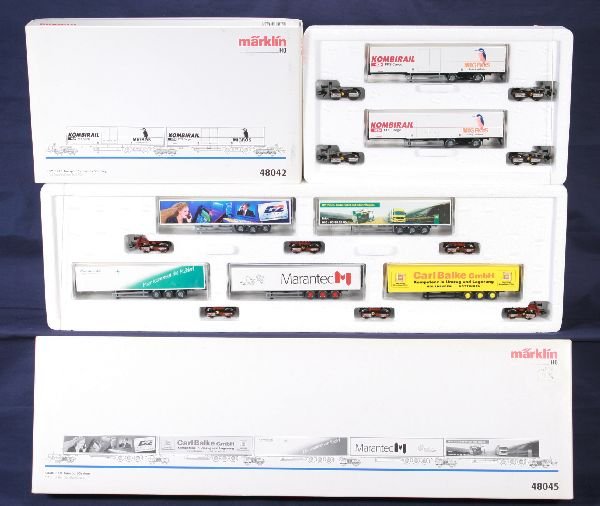 695: NETTE - MARKLIN HO 48045 & 48042 Kombirail Cars: