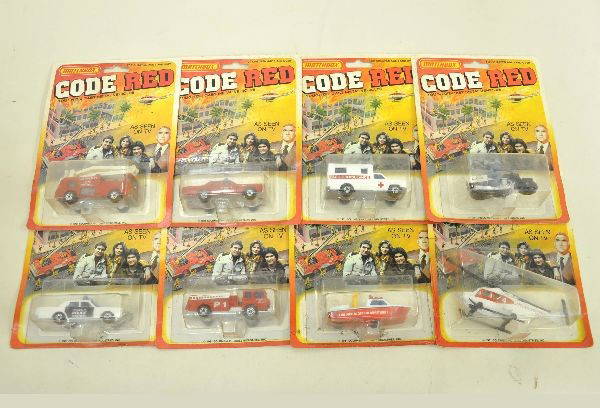 Complete Matchbox Code Red Series