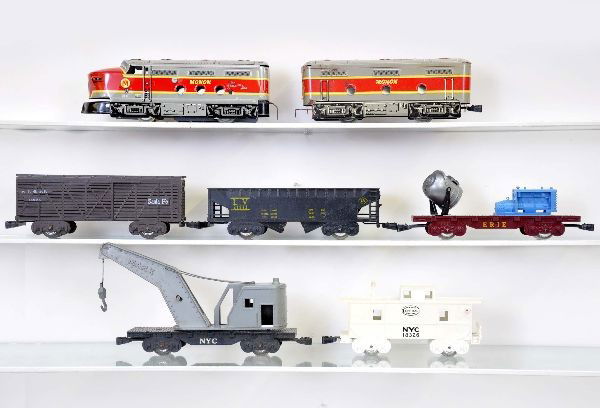 7 Pc. Marx Diesel Freight Set