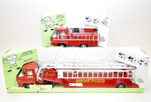 Mint Boxed Structo Fire Trucks